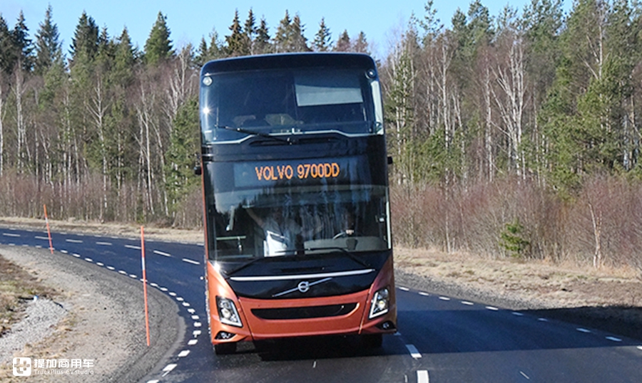 独家| 取消传统后视镜，带您领略沃尔沃最新发布的9700DD双层豪华大巴的魅力-提加商用车网