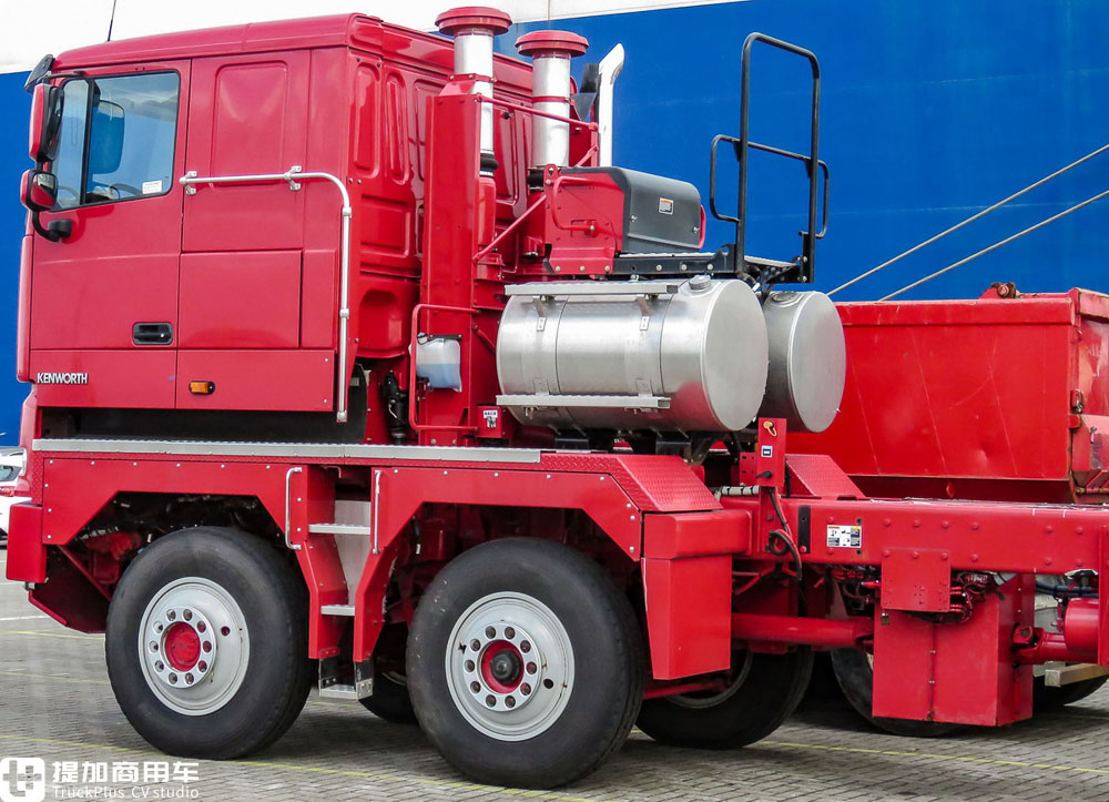 美国卡车中的“平头哥”，肯沃斯K500到底有多强？实拍8X6油田车告诉你 - 提加商用车网