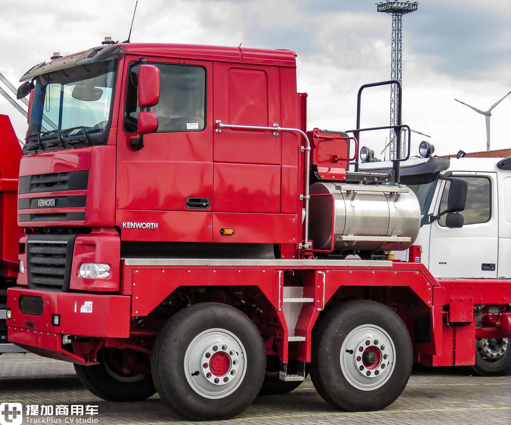 美国卡车中的“平头哥”，肯沃斯K500到底有多强？实拍8X6油田车告诉你 - 提加商用车网