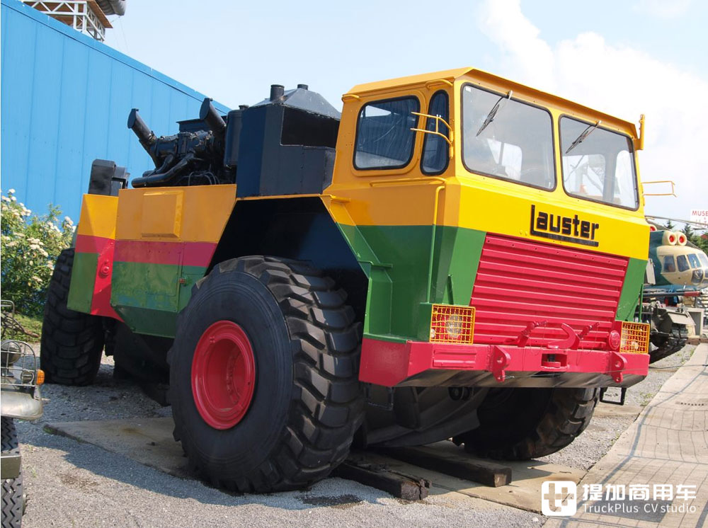 双V10发动机外观似火车头，德国陆军最大的卡车，Lauster MF 60重型测试车的历史回顾 - 提加商用车网