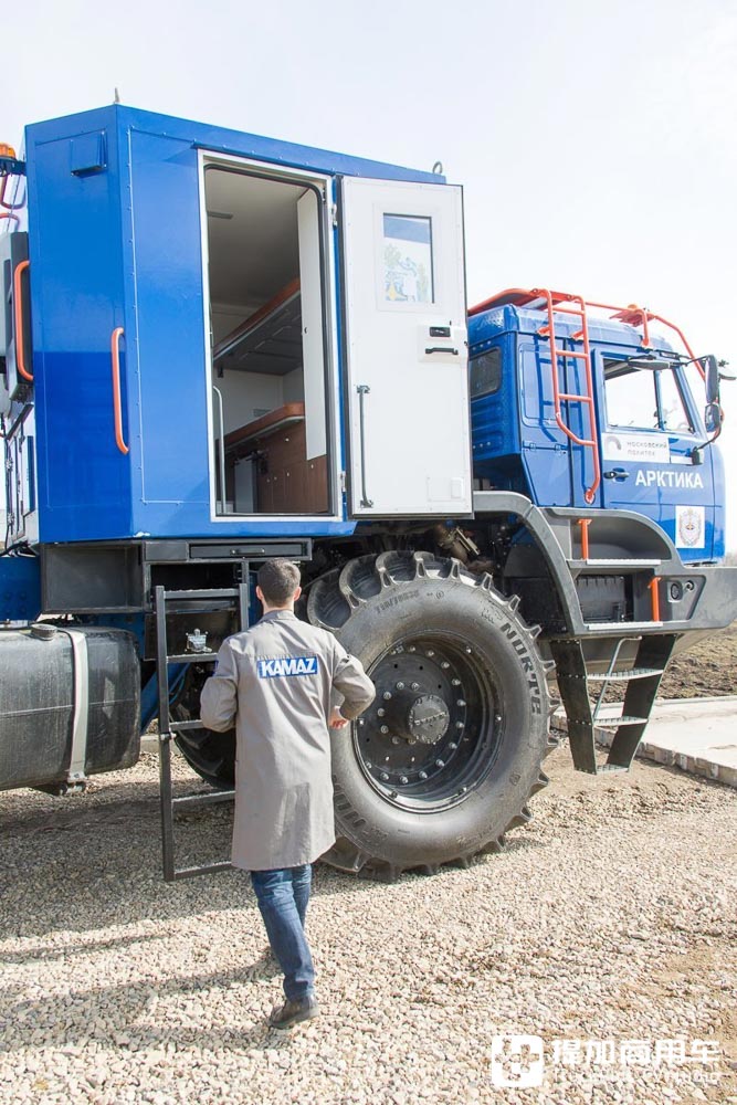 征服北极的毛子卡车，卡玛兹6355铰接越野卡车实拍 - 提加商用车网