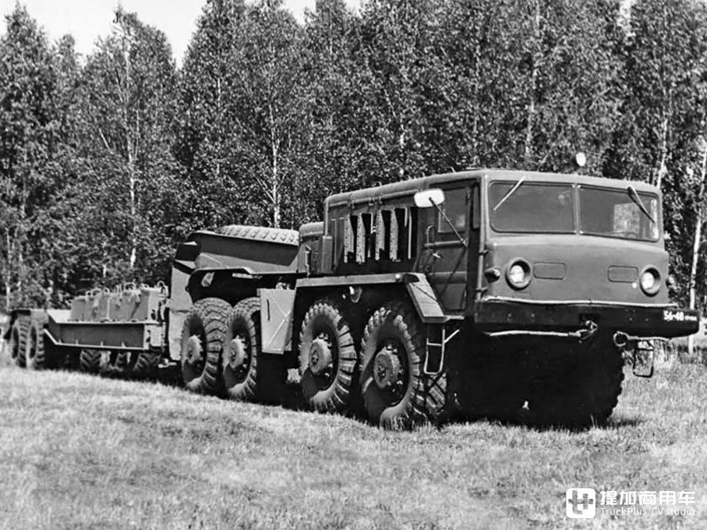 能拉导弹越野，还有民用版本，苏联MAZ-543越野卡车的前世今生 - 提加商用车网