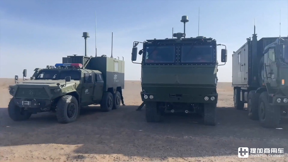 解放MV3+北奔H10+东风猛士，国产全明星助力神舟飞船地面搜救任务 - 提加商用车网