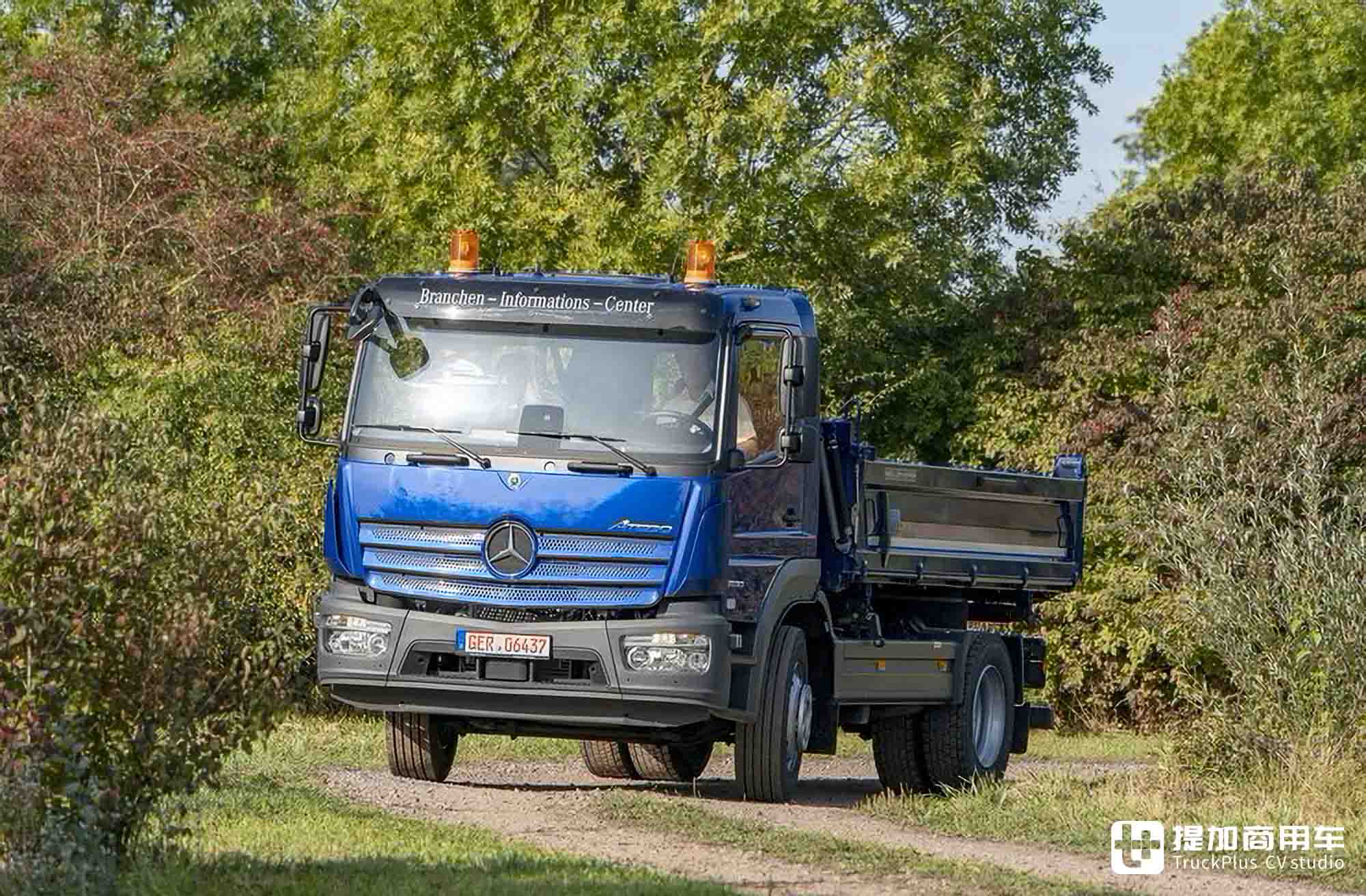 跨越时空的自卸车横评，奔驰NG 80对比Atego，带你看其中的发展变迁 - 提加商用车网