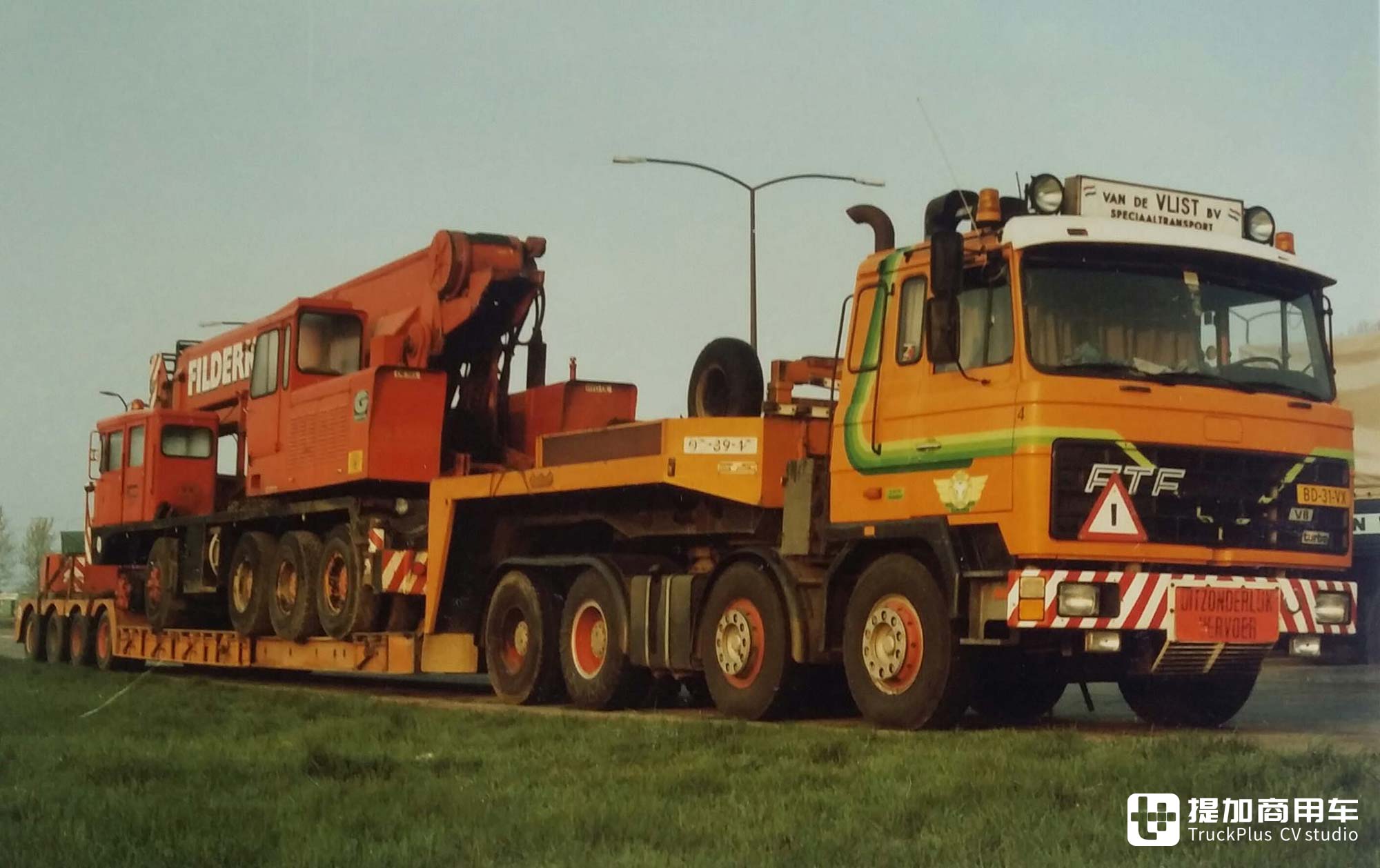 欧洲卡车的沧海遗珠，荷兰FTF卡车听说过吗？带你见证FTF四轴牵引车的新生 - 提加商用车网