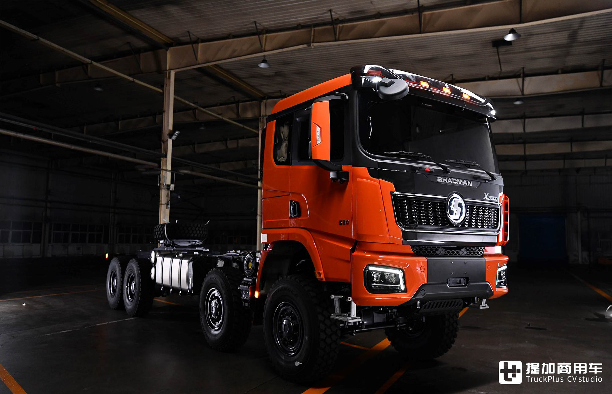 X3000 8x8等车型亮相，陕汽海外照片大赏，这还是我认识的陕汽吗？ - 提加商用车网