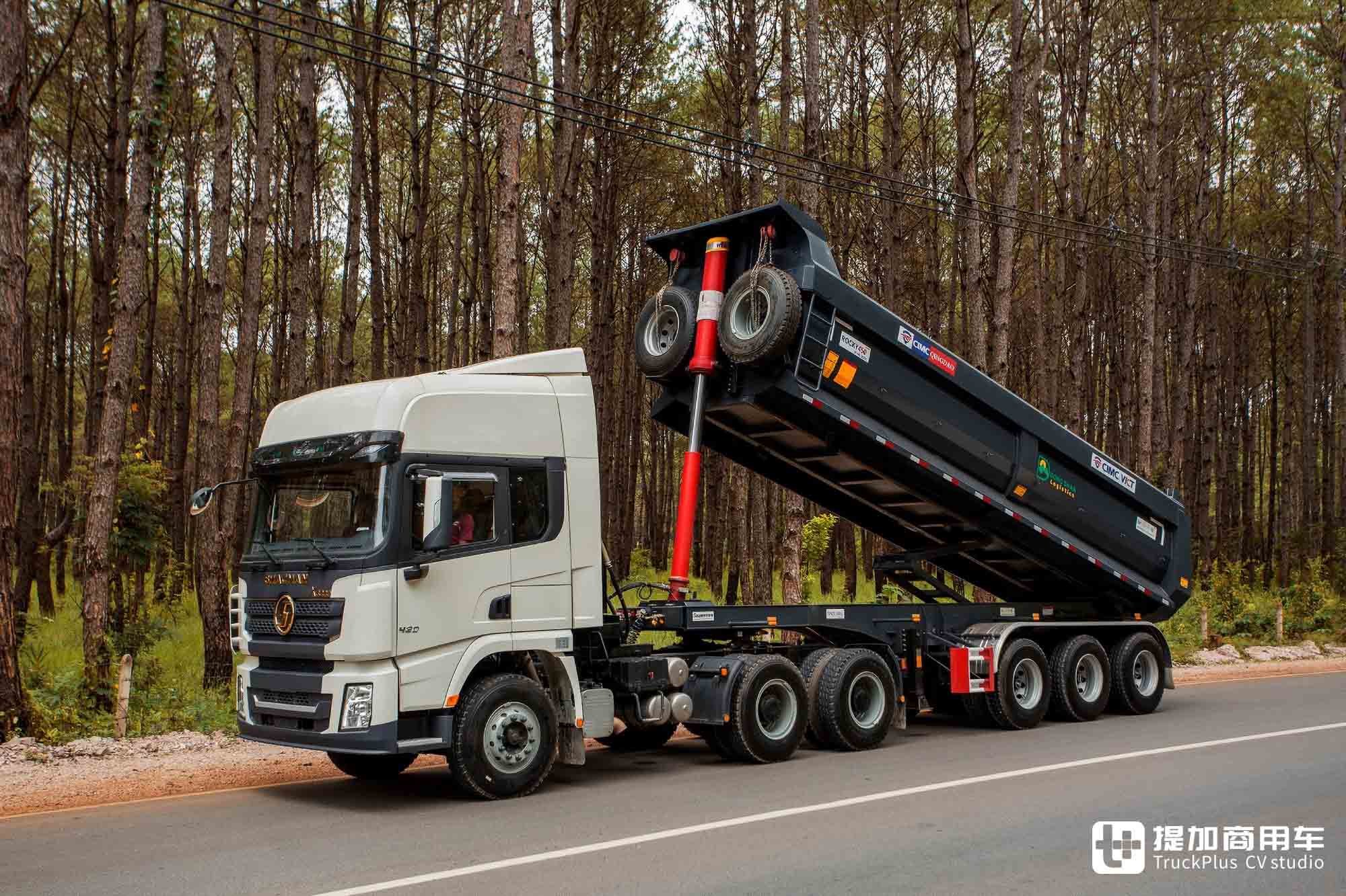 X3000 8x8等车型亮相，陕汽海外照片大赏，这还是我认识的陕汽吗？ - 提加商用车网