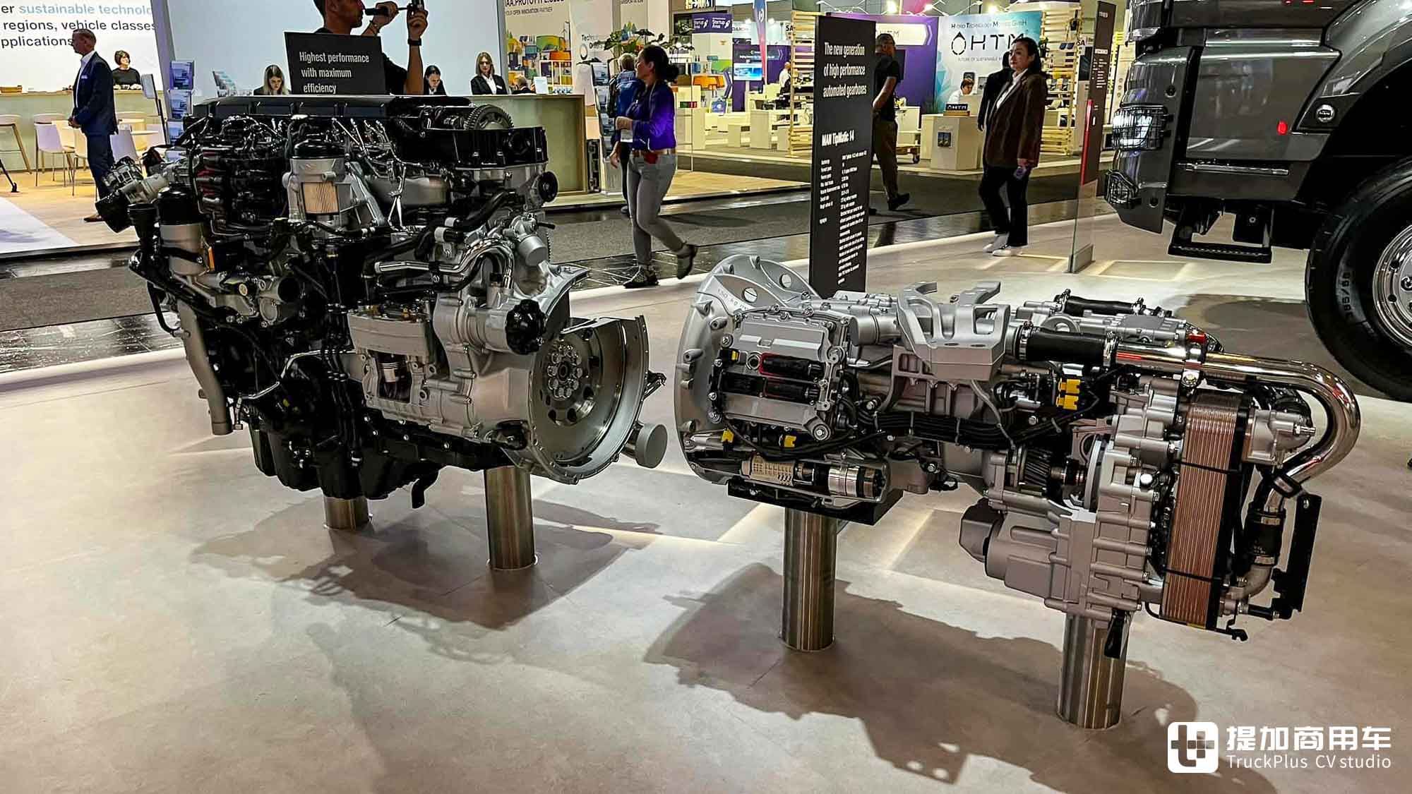 2024IAA：纯电动、氢内燃齐亮相，柴油动力链革新，德国曼恩展品解读 - 提加商用车网